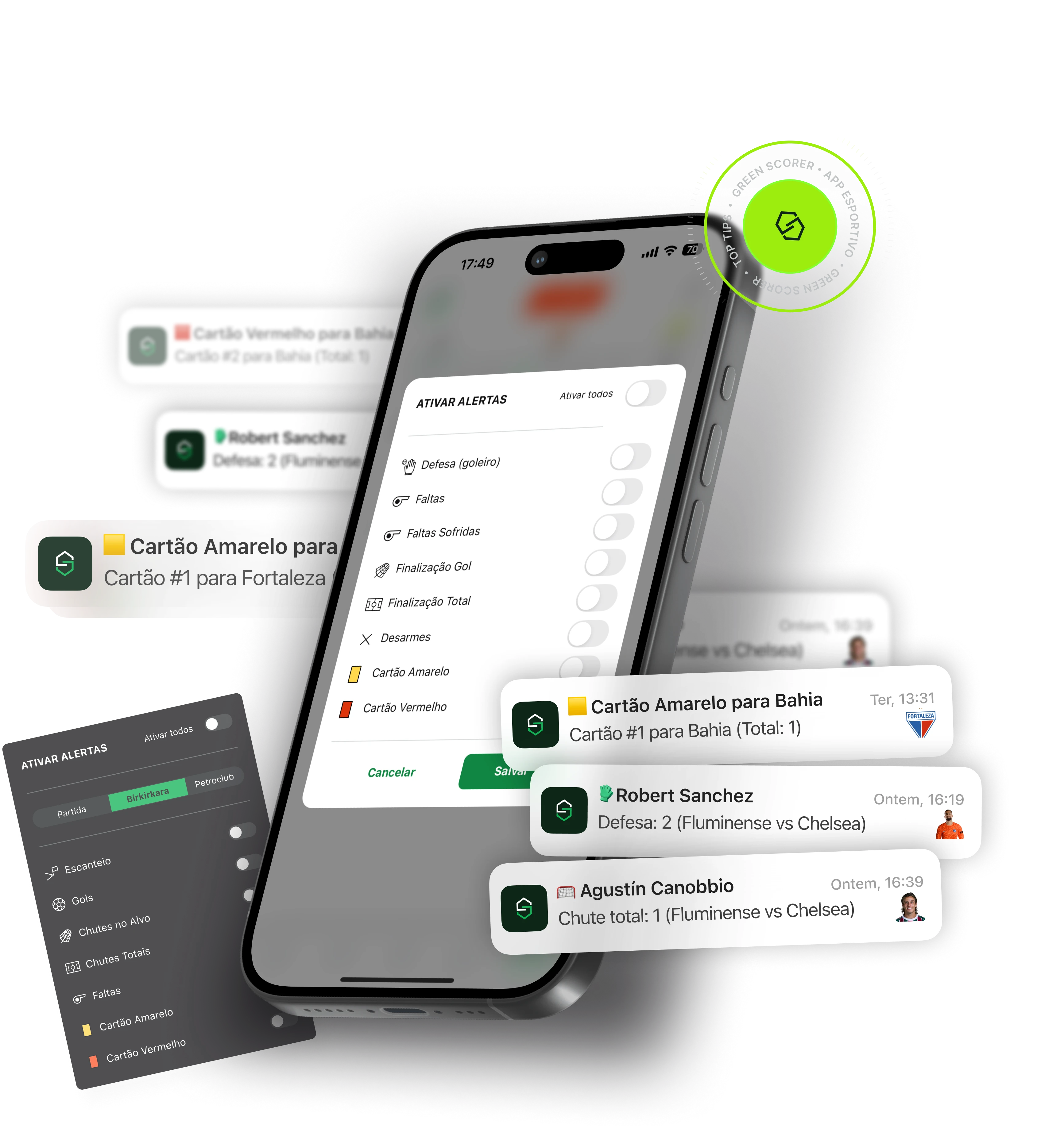 GreenScorer - Análise Esportiva Completa | Green Scorer App